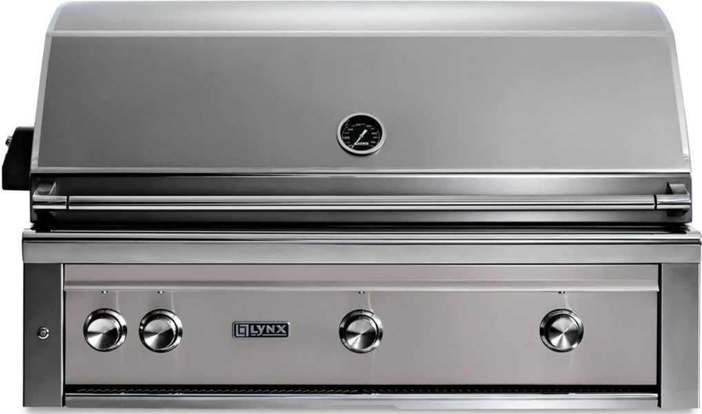 LYNX® Professional 42" 3-Burner Limestone Built-In Liquid Propane Grill ...