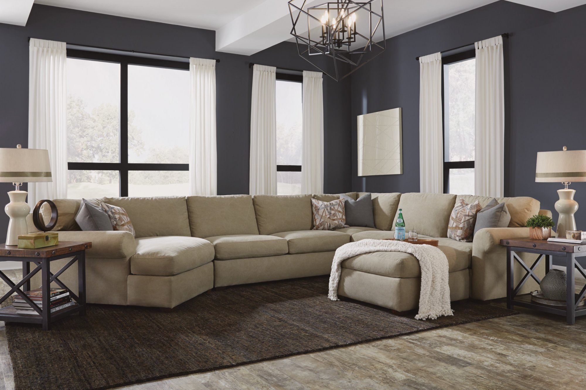 Flexsteel randall sectional store