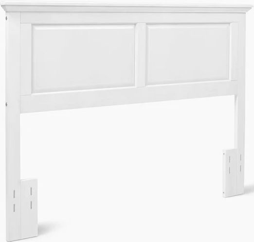 Rize Home Cottage Style Gloss White Headboard | Fred's Furniture Co ...
