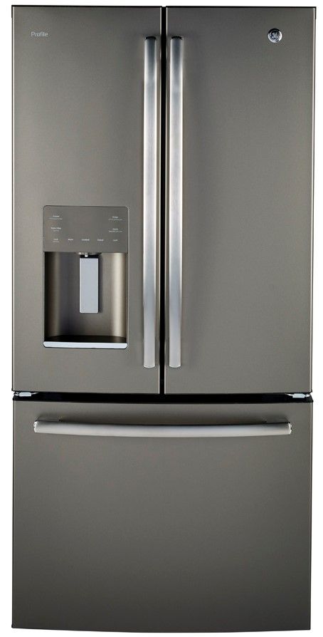 GE Profile™ 23.5 Cu. Ft. French Door Refrigerator | FW Black