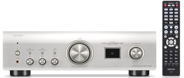 Denon® 2 Channel Silver Integrated Amplifier | IQ Home Entertainment