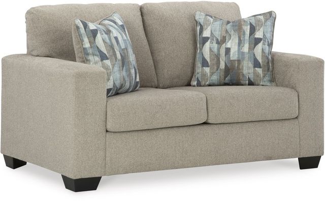 Signature Design by Ashley® Deltona Parchment Loveseat | Ameublement ...