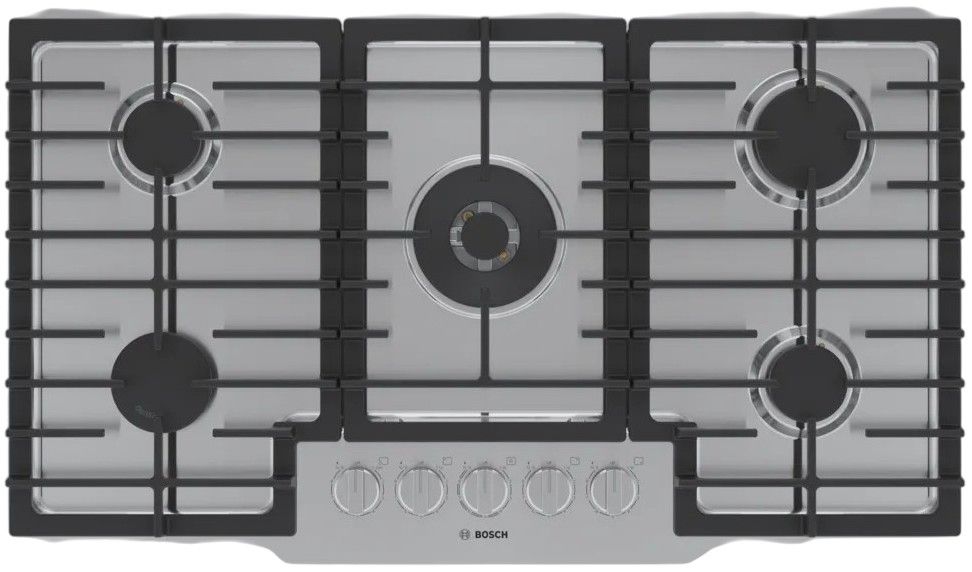 Bosch® 800 Series 36" Stainless Steel Gas Cooktop | Aztec Appliance ...