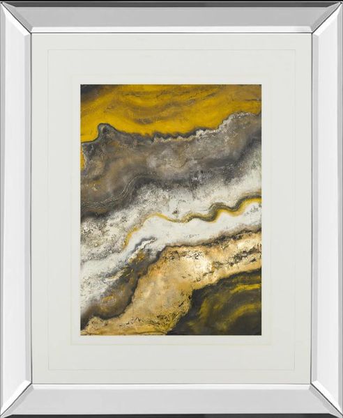 Classy Art Lava Flow Il by Patricia Pinto Mirror Framed Wall Art ...