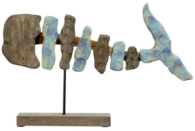 Stylecraft Fish Bone Natural Short Sculpture on Stand | Colder's ...