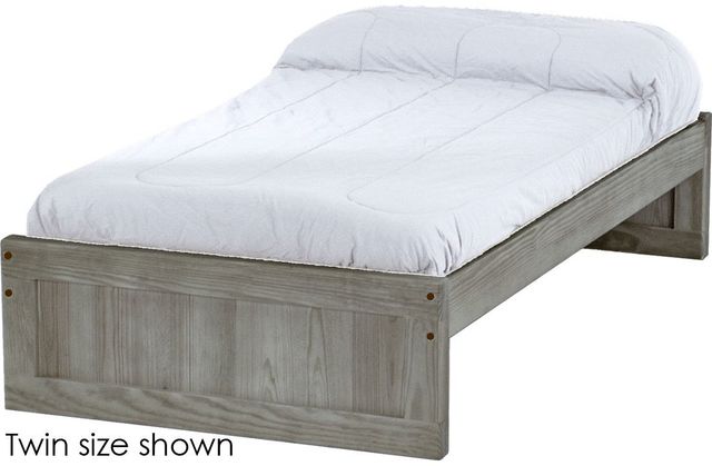 Grand lit à panneau de Crate Designs™ Furniture - Tempête | Mobilier 2000