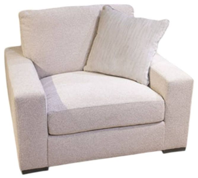 Signature Design by Ashley® Conlee-Pike Linen Chair and a Half | Big ...