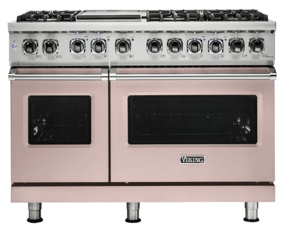 Viking® 5 Series 48" Blush Pro Style Dual Fuel Range Burner | Fischer ...