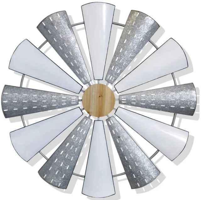 StyleCraft Windmill Brown/Gray/Light Gray Wall Art | Colder's ...