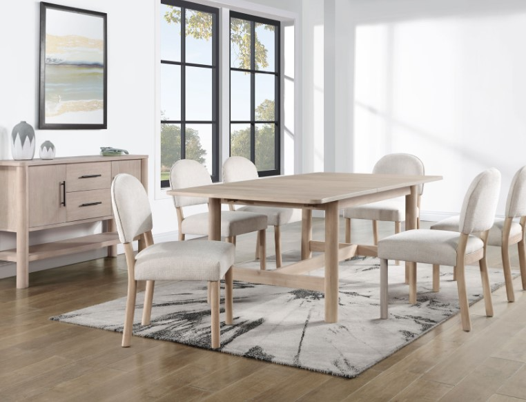 Steve Silver Co. Gabby Washed Oak Dining Table Midwest Clearance Center St. Louis area