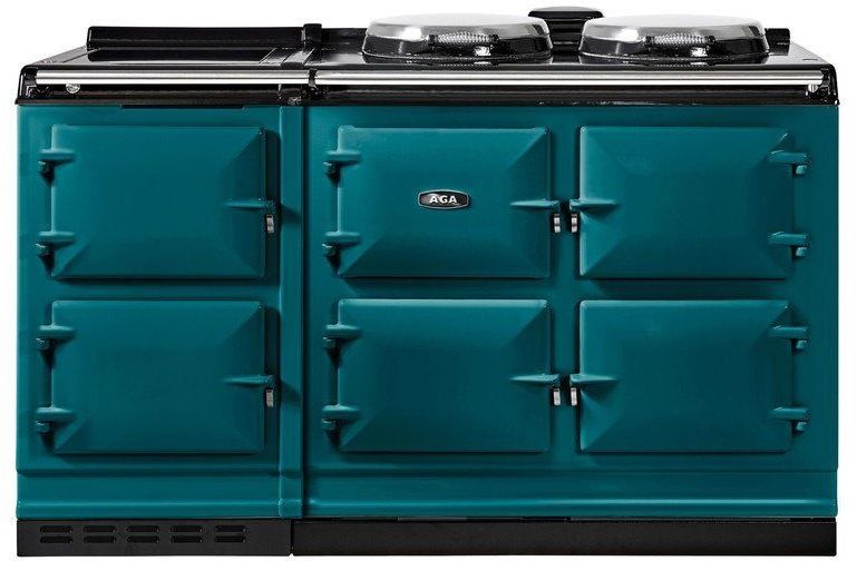 AGA™ eR7 Classic Cast Iron 60" Salcombe Blue Pro Style Slide In Induction Range | Grand ...