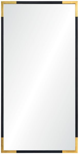 Renwil® Osmond Gold Leaf & Black Painted Wall Mirror | Reid's Furniture ...