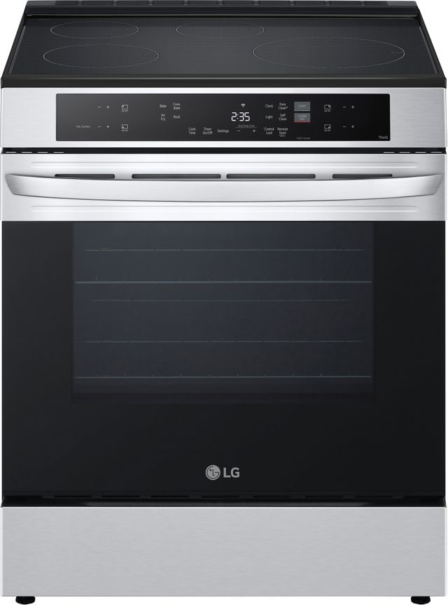LG 30" Fingerprint Resistant Stainless Steel Slide In Induction Range ...