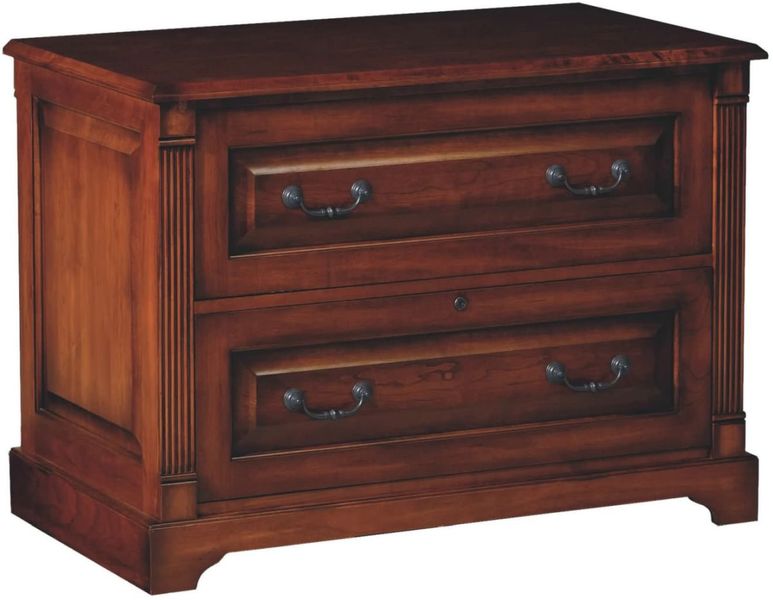Winners Only® Country Cherry Lateral File Cabinet | Crown Furniture ...