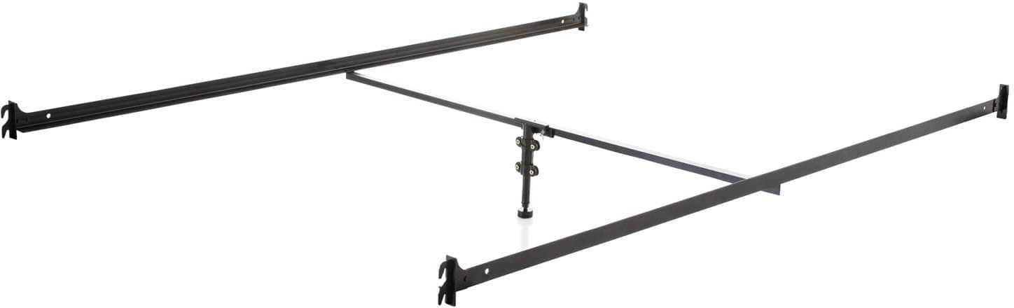 Malouf Hook In Bed Rails with Center Bar Twin Full