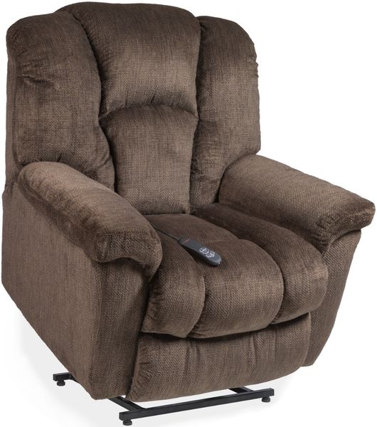 HomeStretch Equalizer Brown 44" Zero Gravity Power Reclining Lift Chair ...