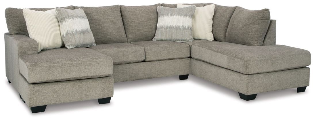 Signature Design by Ashley® Creswell 2-Piece Stone Right-Arm Facing ...