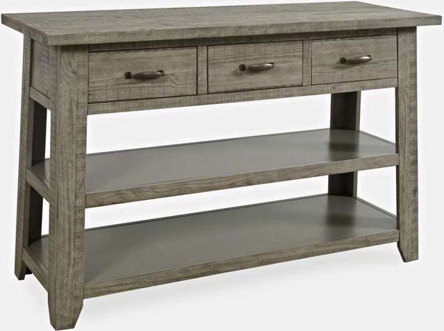 Jofran Inc. Telluride Driftwood Sofa Table | Fischer Furniture | Rapid City, SD