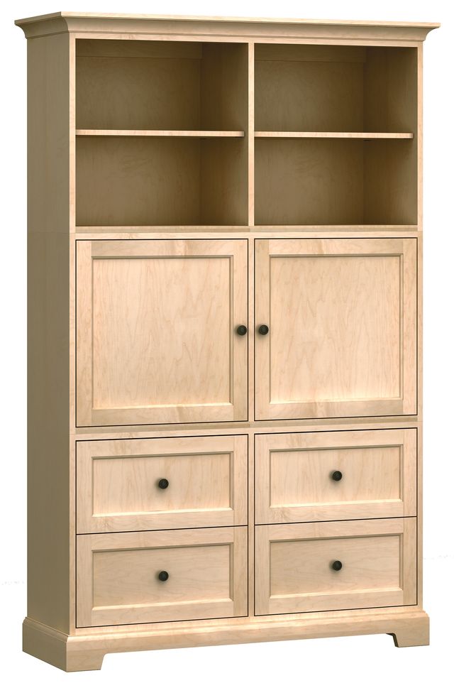 Howard Miller® Customizable 50" Home Storage Cabinet with Four Drawers ...