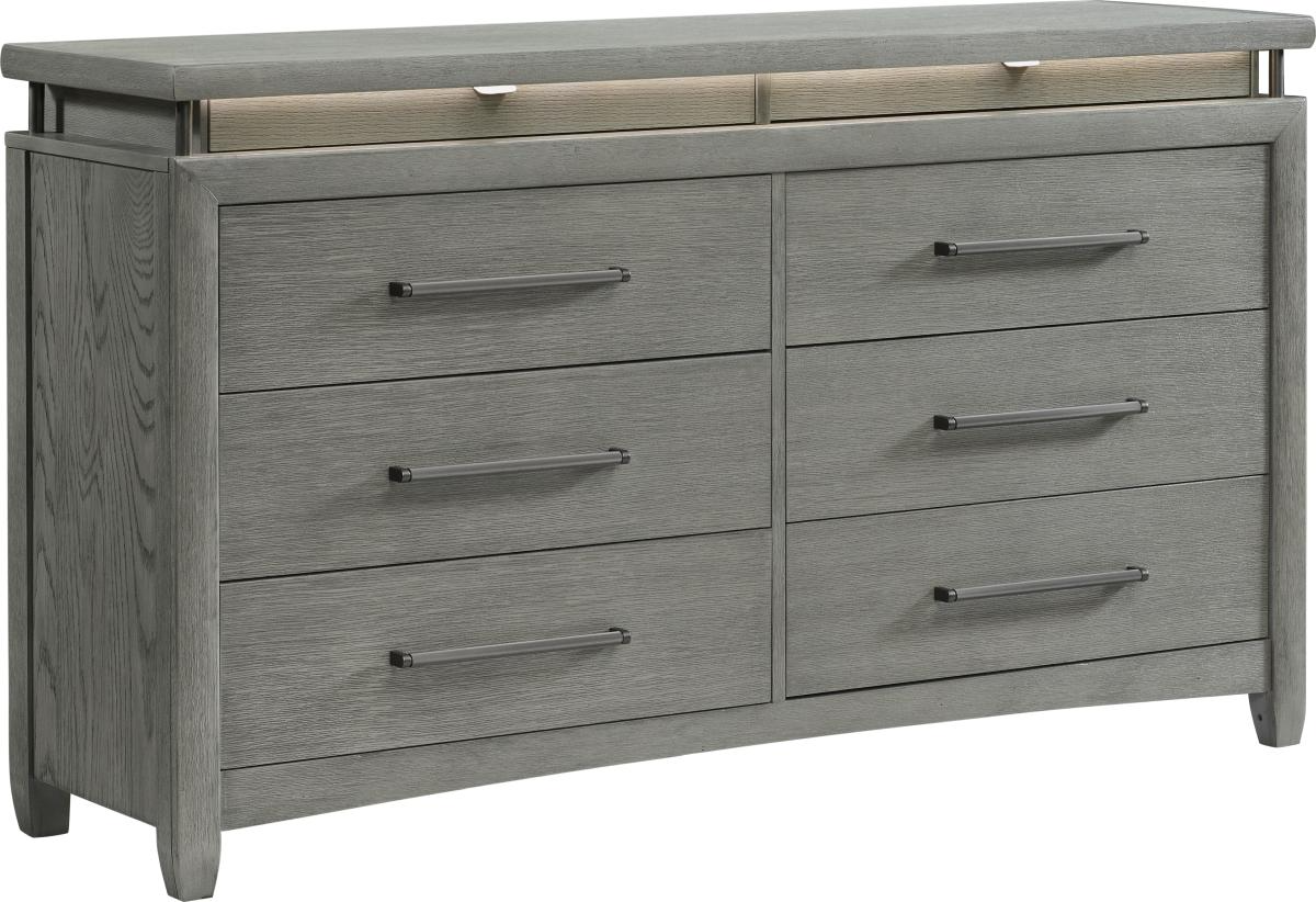 Holland House Furniture Chelsea Gray Dresser