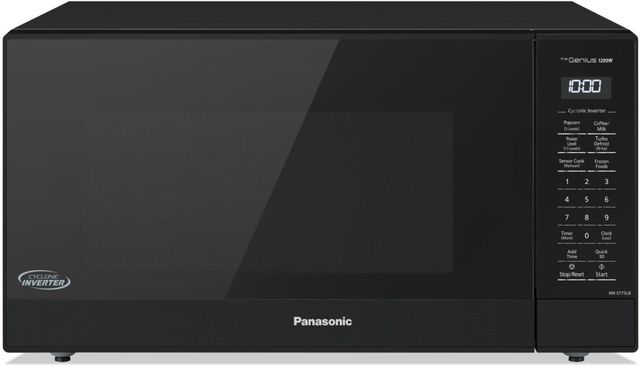 Panasonic® 1.6 Cu. Ft. Black Countertop Microwave | Universal Appliances