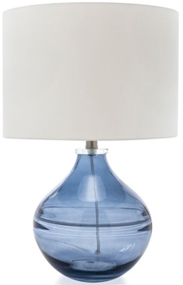 Signature Design by Ashley® Lemmitt Navy Table Lamp | The Furniture ...