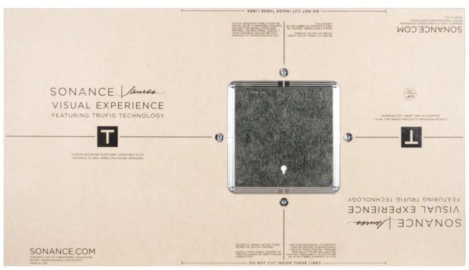 Sonance® Visual Experience Square TRUFIG Mounting Platform | Hi Fi Buys ...