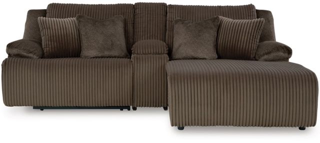 Signature Design by Ashley® Top Tier 3-Piece Chocolate Reclining ...