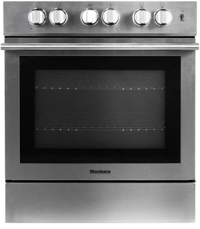 Blomberg® 30" Stainless Steel Slide-In Electric Range | Midland ...
