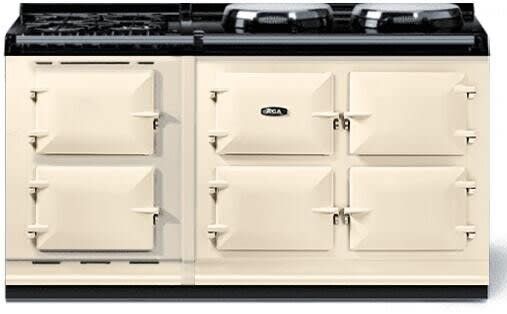 AGA™ eR7 160 Classic Cast Iron 63" Linen Slide In Dual Fuel Range ...