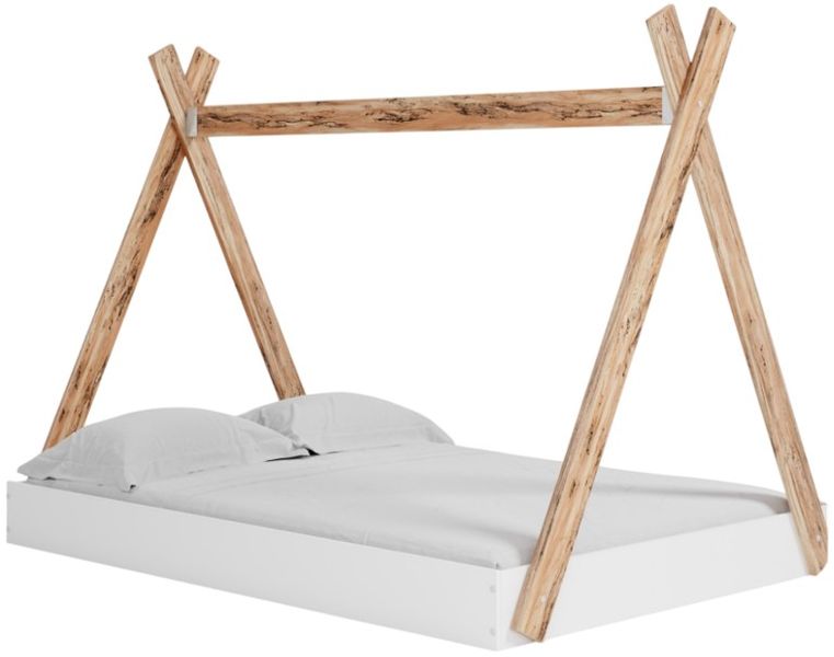 Signature Design by Ashley® Piperton Brown/White Youth Full Tent ...