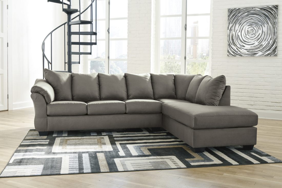 Darcy cobblestone sofa chaise store