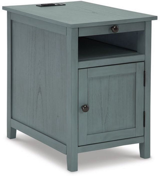 Signature Design by Ashley® Treytown Teal End Table | Steinbach, MB Signature Design by Ashley® Treytown Teal End Table | Steinbach, MB