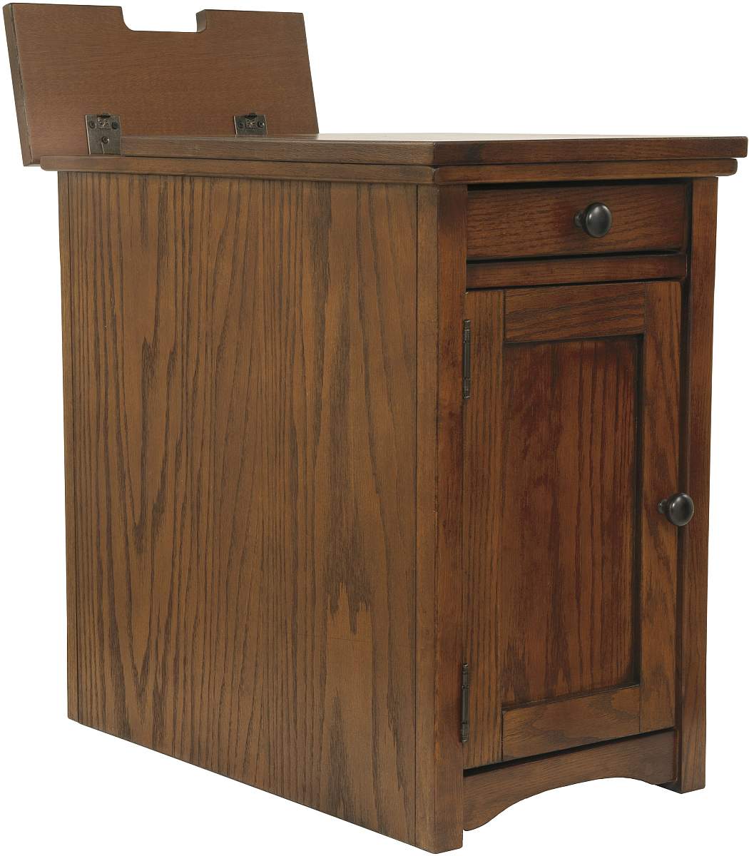 Signature Design By Ashley Chairside Cabinet Table | Cabinets Matttroy