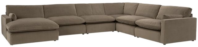 Signature Design by Ashley® Sophie 6-Piece Cocoa Left-Arm Facing ...