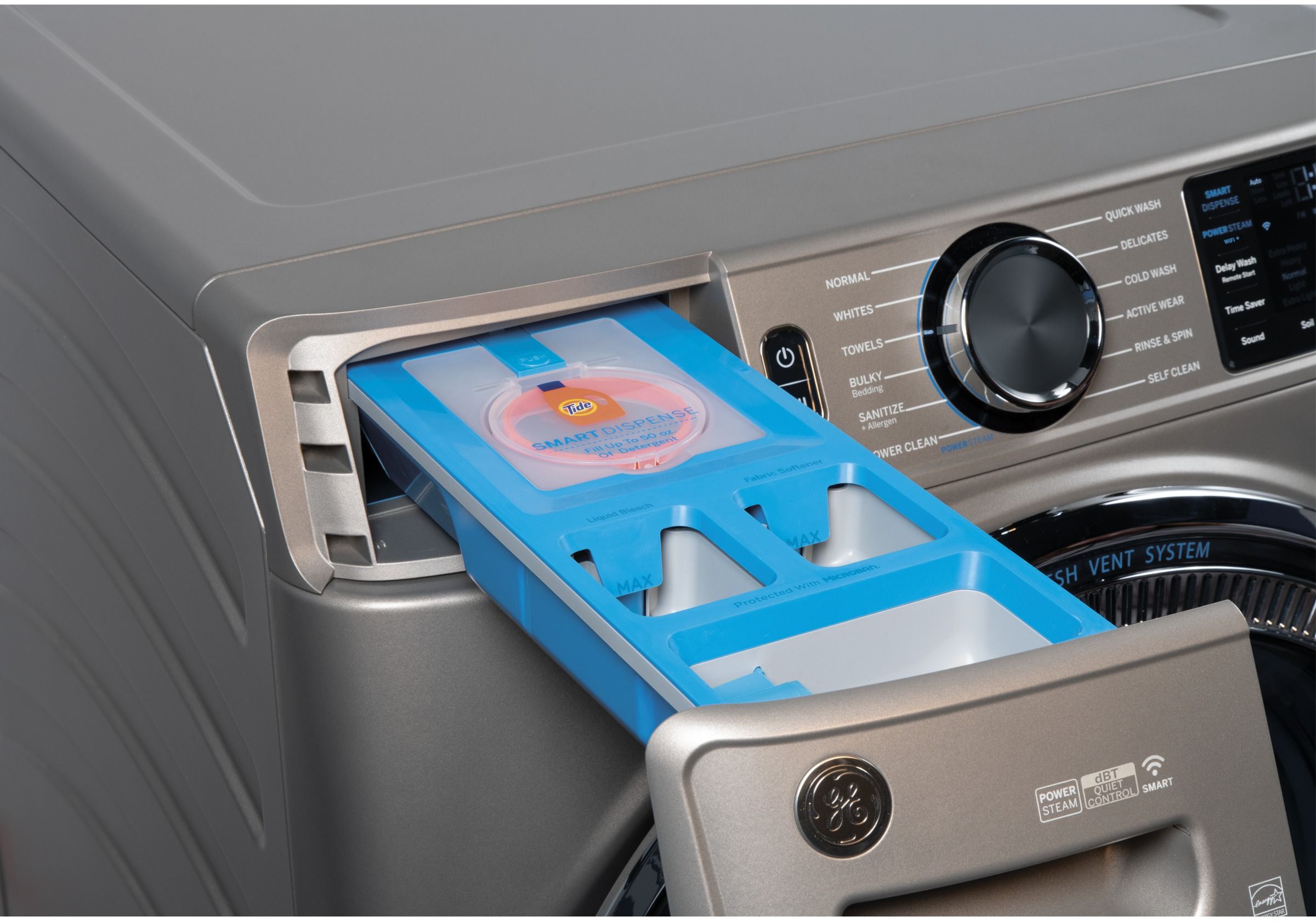 Ge satin nickel washer and dryer store