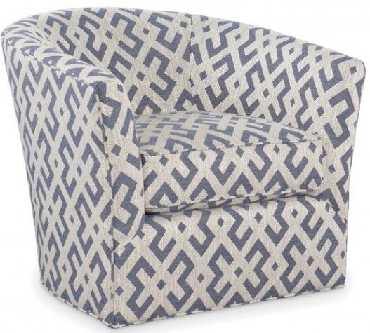 CR Laine® Adrian Knockout Navy Swivel Chair | Marshall's Home Living | Kelowna, BC