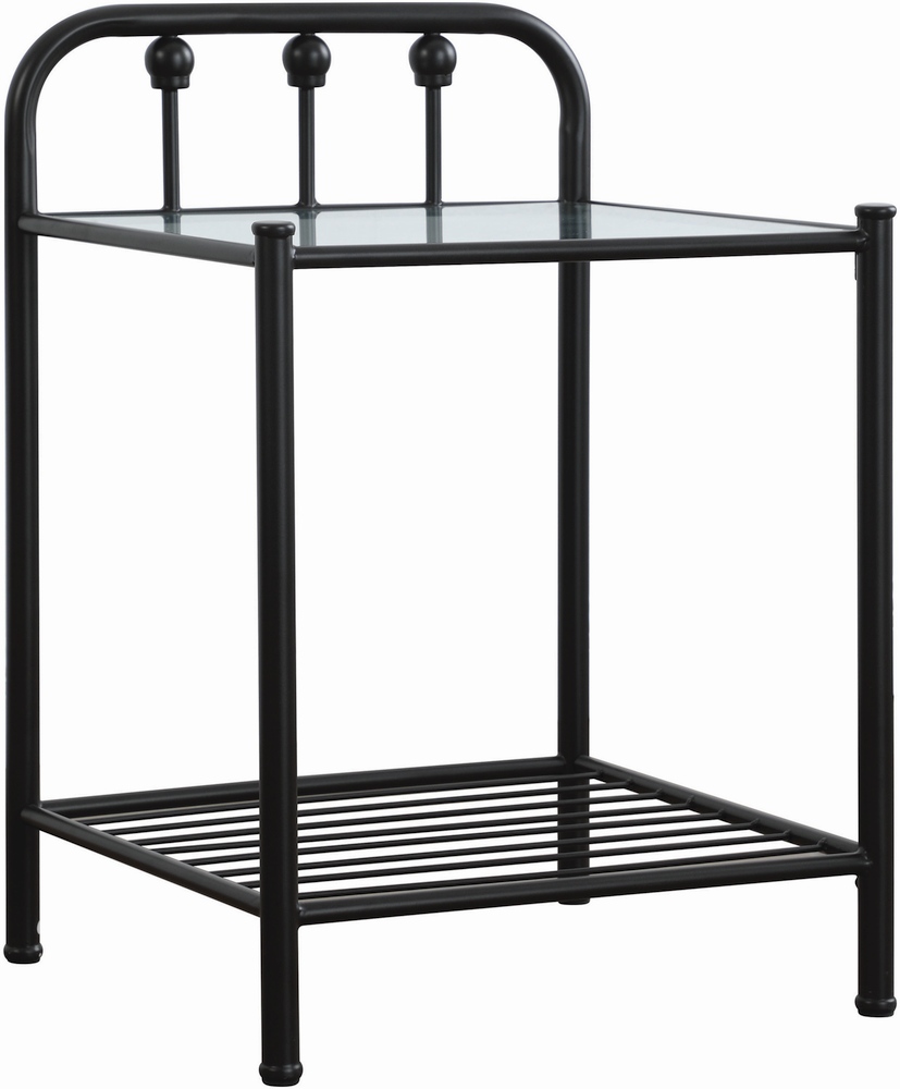 Dark bronze nightstand store