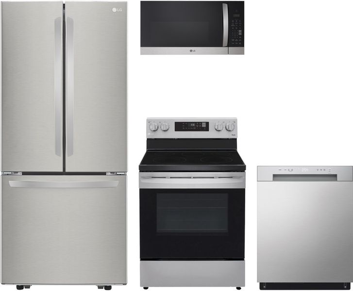 LG 4 Piece Stainless Steel Kitchen Package| Don's Appliances ...