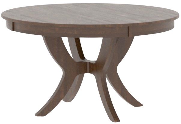 Canadel Customizable 5454 SI Round Dining Table | Chatterson’s Furniture & Appliances ...