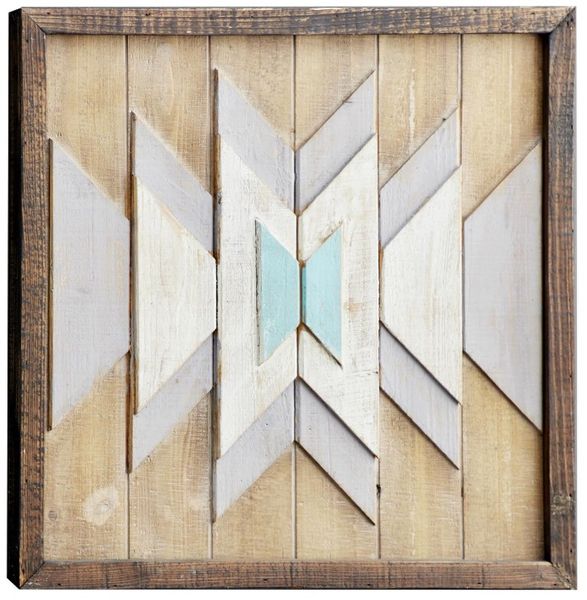 Deco Marche Brown Geometric Dimensional Wall Art | Fischer Furniture ...