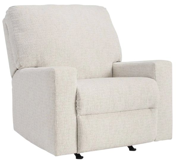 Signature Design by Ashley® Rannis Snow Manual Rocker Recliner | Big ...