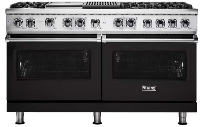 Viking® 5 Series 60" Onyx Dual Fuel Range | Frederickson's | Sheffield, AL