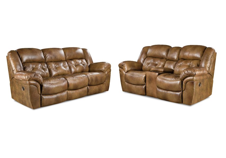 Cheyenne Almond 2-Pc Dual Reclining Living Room Set | Lacks Furniture ...