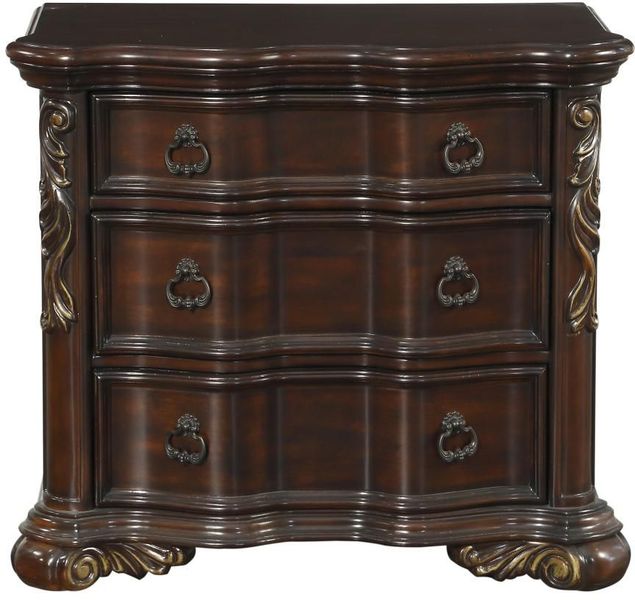Mazin Furniture Royal Highlands Nightstand | Kondolas Furniture ...