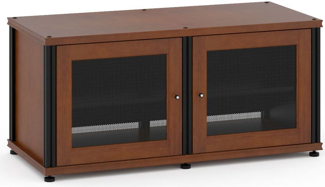 Salamander Designs® Synergy Model 221 AV Cabinet-Dark Cherry/Black ...