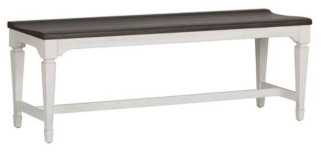 Liberty Furniture Allyson Park Two-Tone Bench | Besche Furniture ...