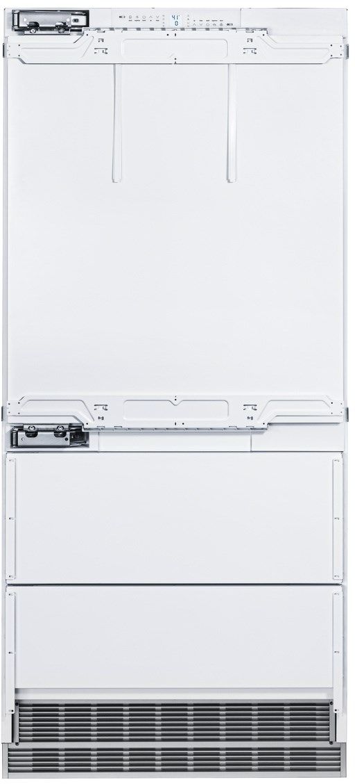 Liebherr 36 in. 18.9 Cu. Ft. Panel Ready Built-In Counter Depth Bottom Freezer Refrigerator | FW ...