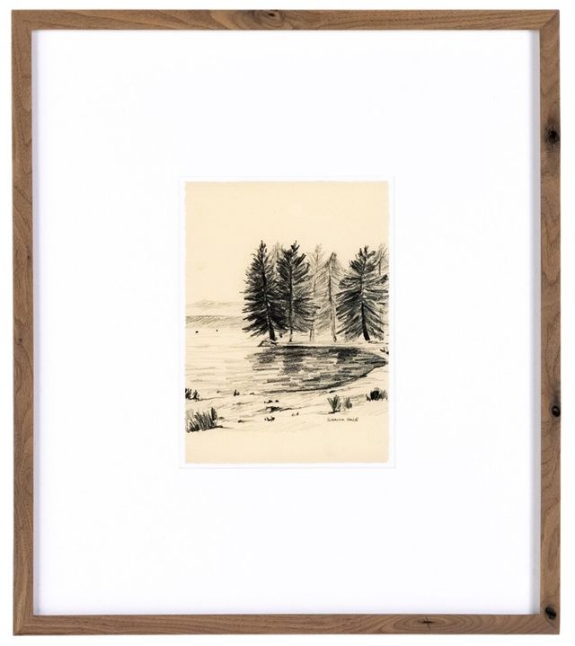 Four Hands Shaina Page Serene I Wall Art | Marshall's Home Living ...