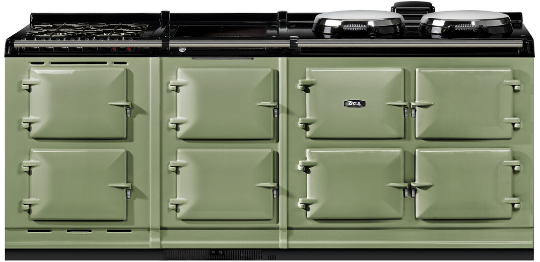 AGA™ Classic R7 210 83" Olivine Pro Style Slide In Dual Fuel Range ...